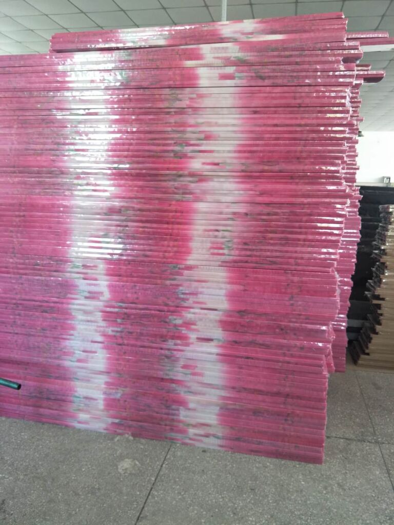 Flower Printed Polyester Pleated Mesh/Polyester Plisse Screen/plisse ...